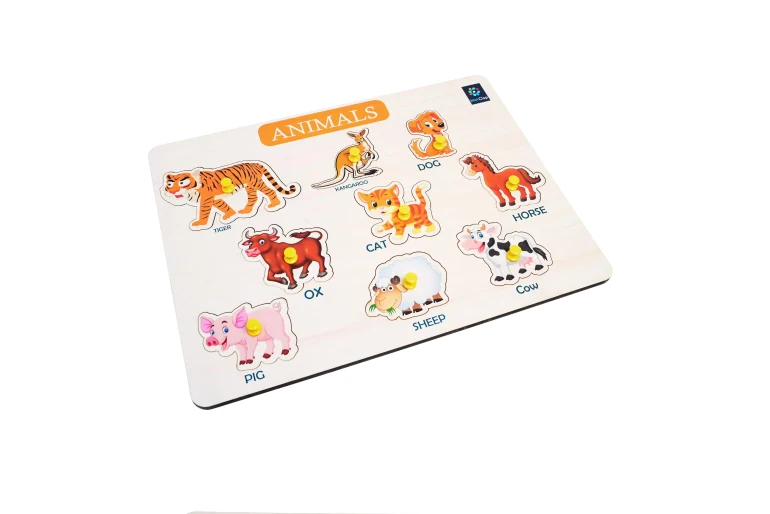 Animal Educational Tray: Discover Joy - #1 Engaging Animal Play!
